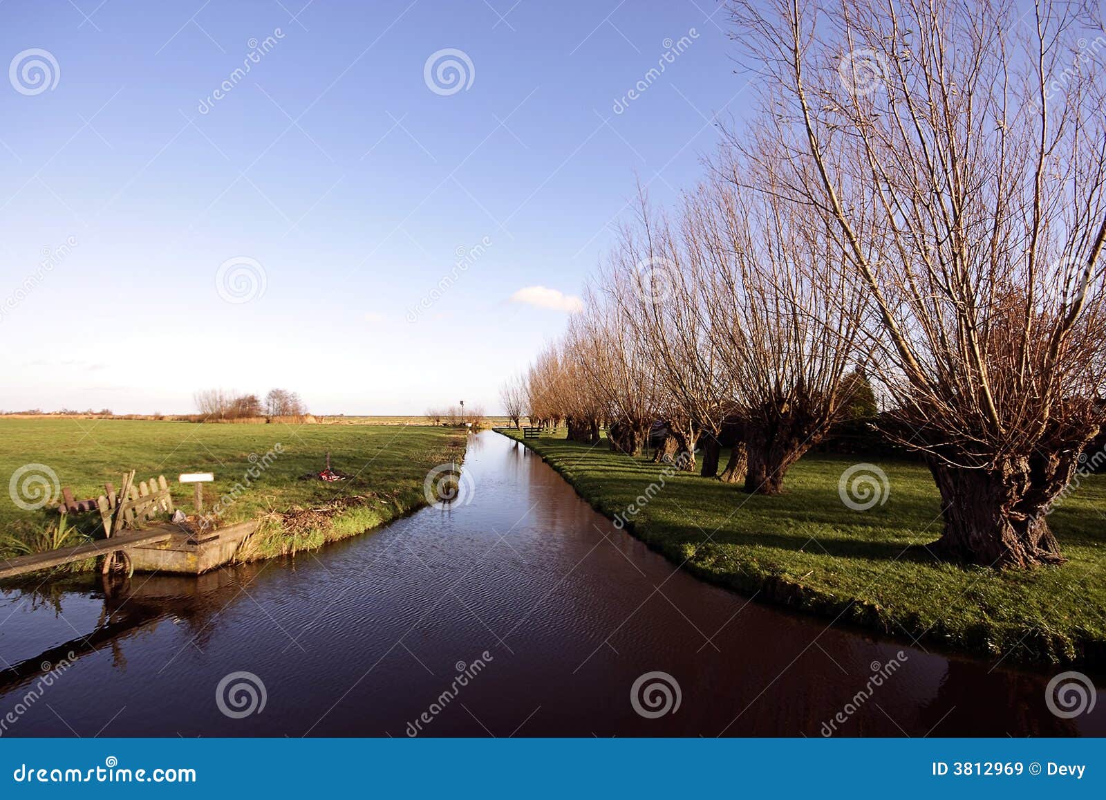 In the Countryside of the Netherlands Stock Image - Image of scenic ...
