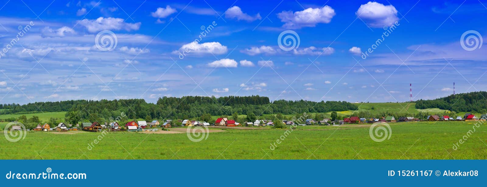 Countryside panorama stock image. Image of nature, beautiful - 15261167