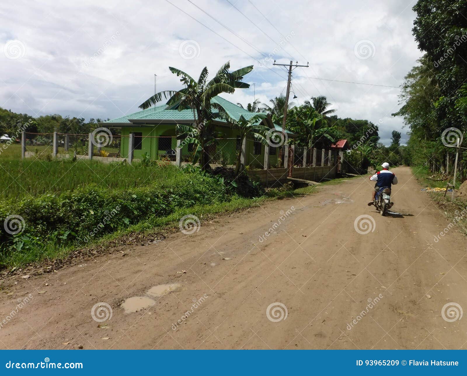 Countryside in the Philippines Editorial Stock Image - Image of ...