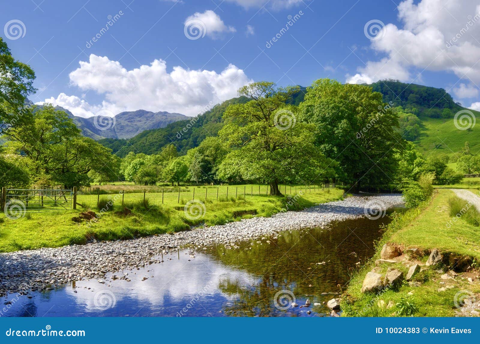 Countryside river stock image. Image of fields, english - 10024383