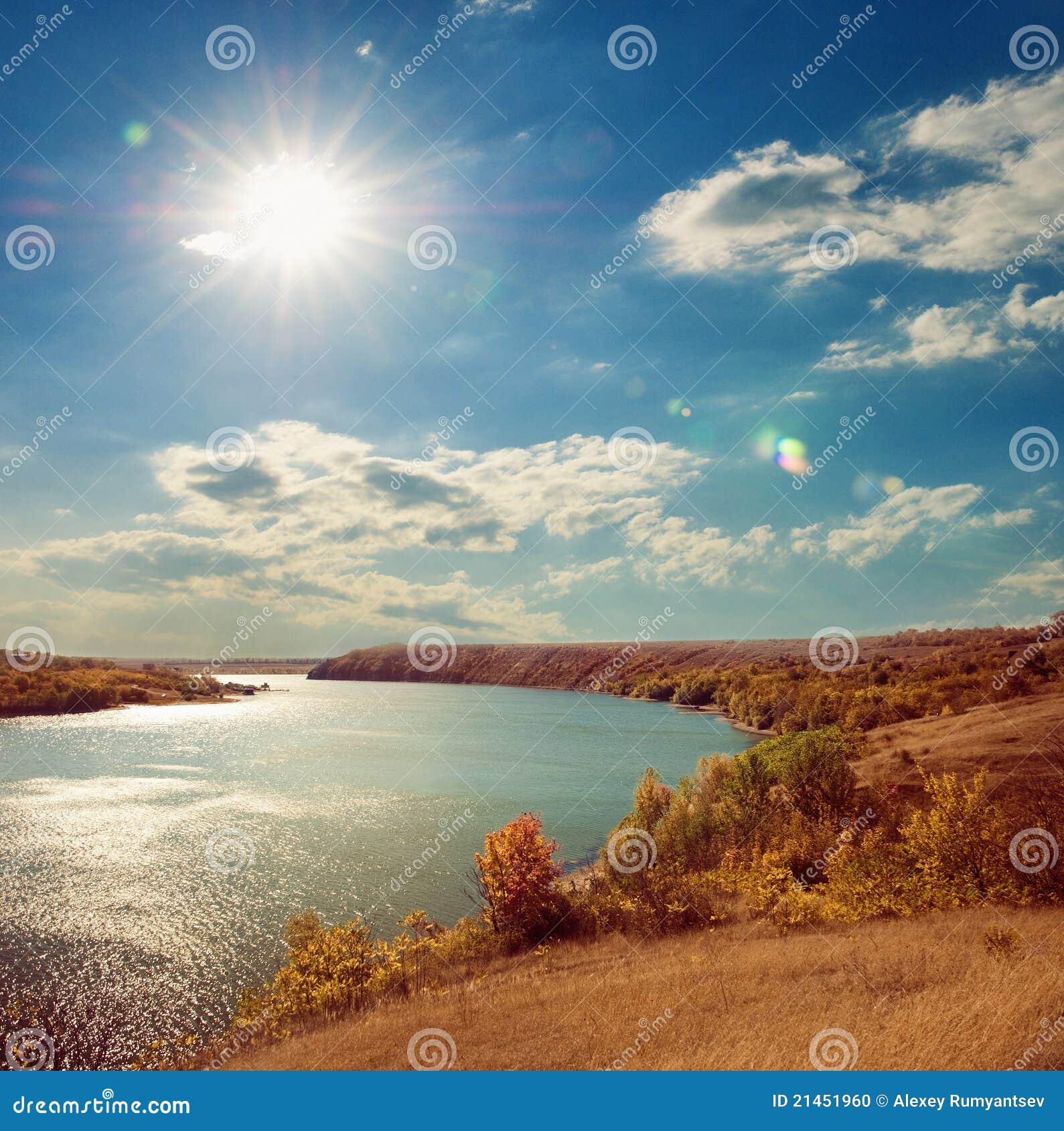 Countryside river stock photo. Image of clear, riverside - 21451960