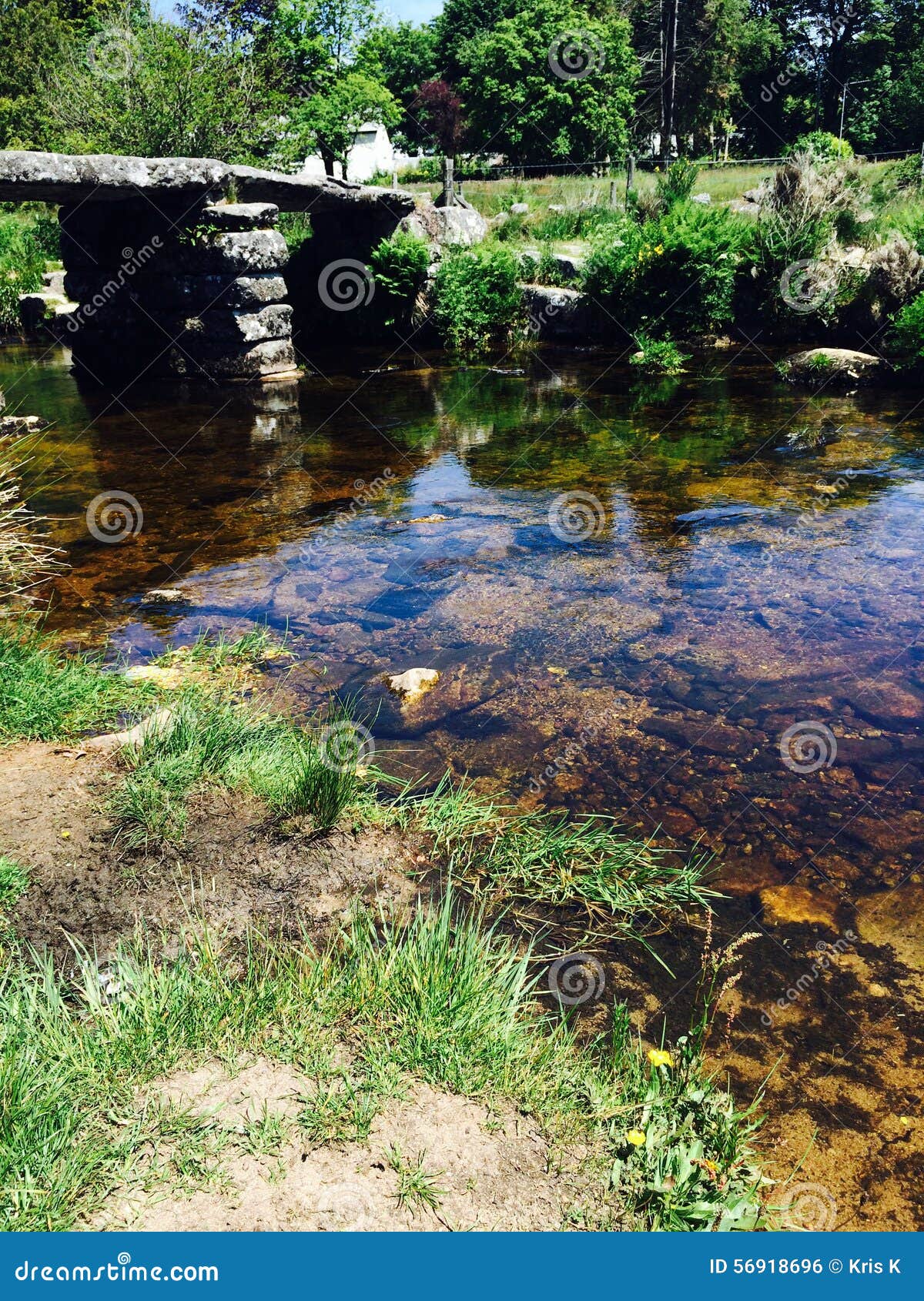Countryside river stock photo. Image of greenery, portrait - 56918696