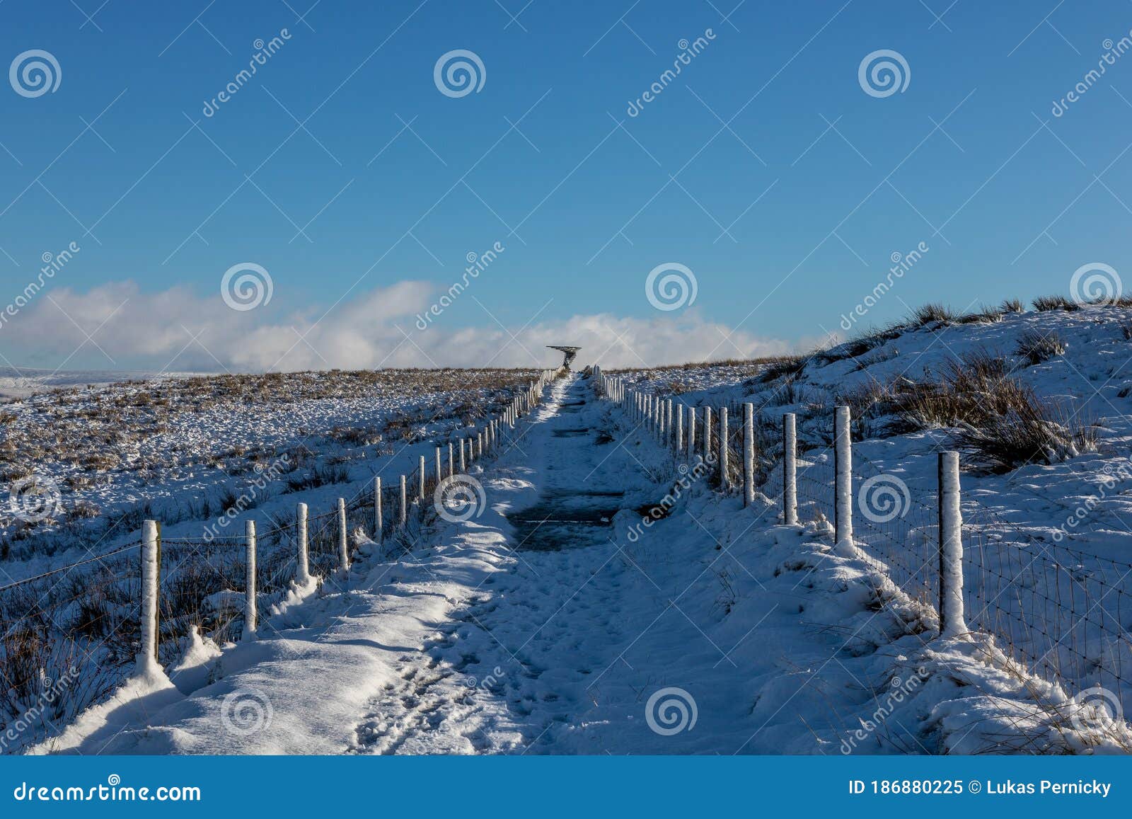 Countryside Road during Sunset Fully Covered by Clouds Editorial Image ...