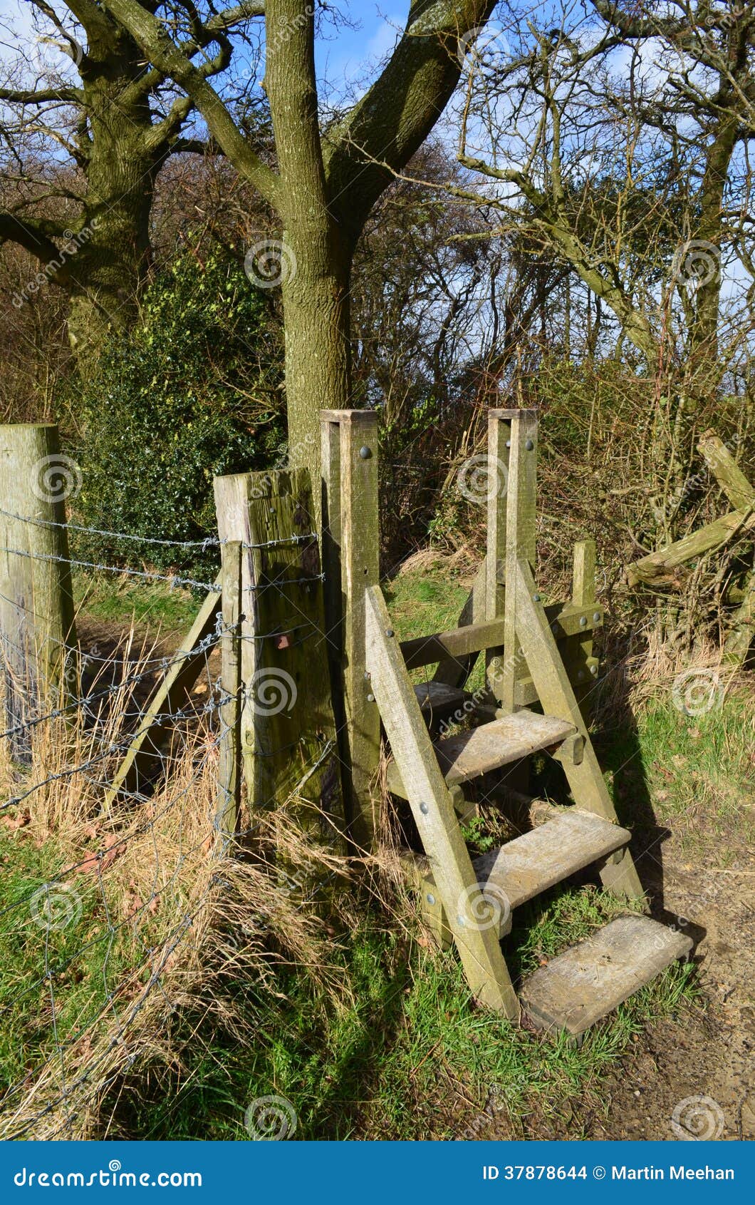 Countryside stile stock photo. Image of stiles, footpath - 37878644