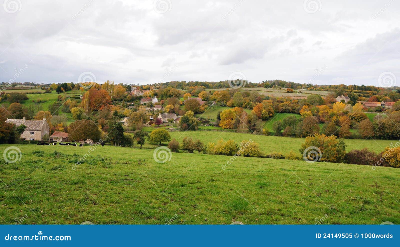 Countryside View stock image. Image of color, country - 24149505