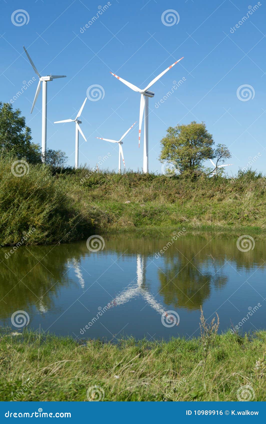 Countryside wind farm stock photo. Image of electrical - 10989916