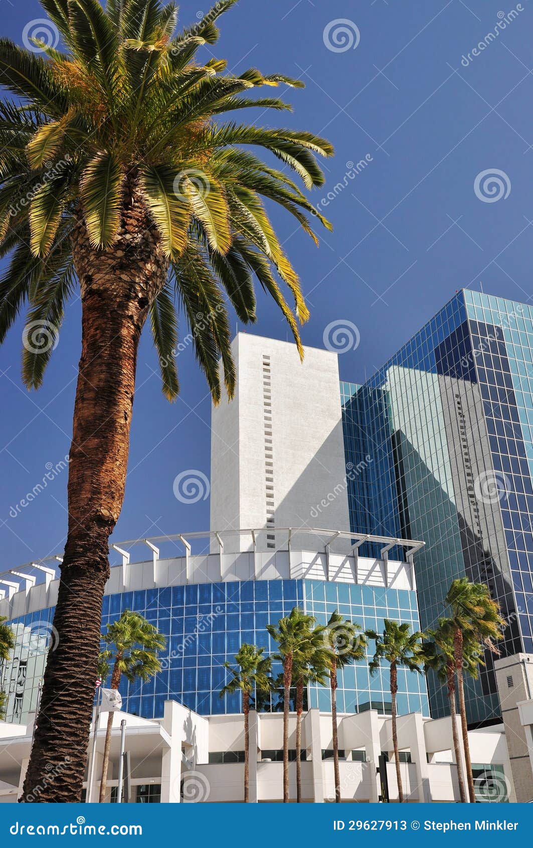 County Administration Building Stock Image - Image of downtown, glass ...