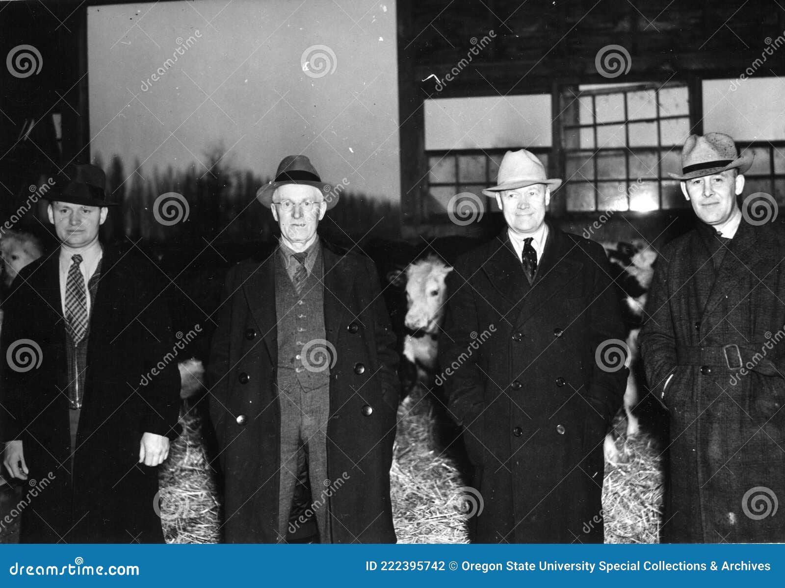 County Agent Rex Warren And Others, 1936 Picture. Image: 222395742