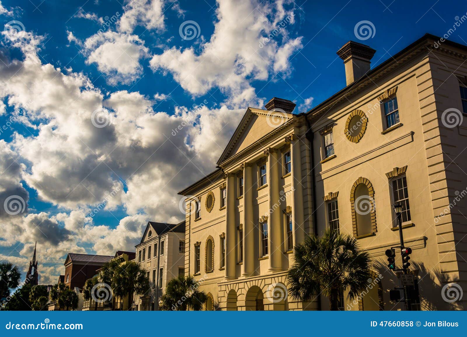 The County Courthouse in Charleston, South Carolina. Stock Photo ...