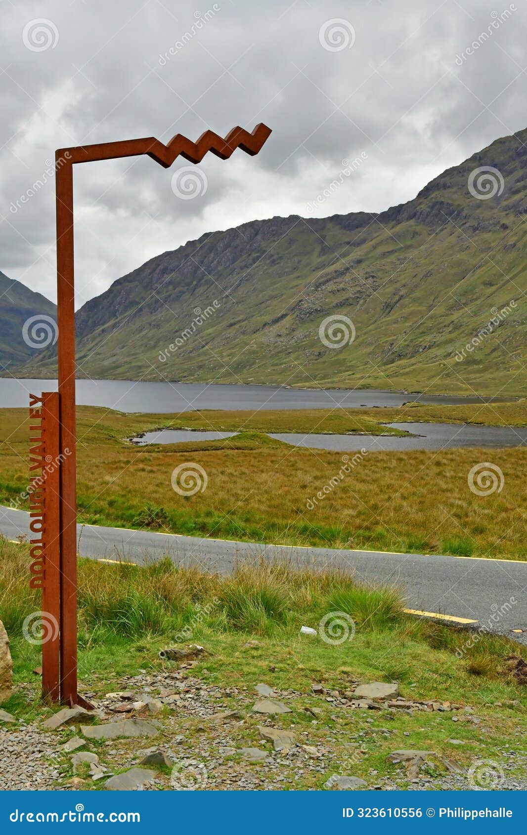 County of Mayo, Ireland - September 15 2022 : Doolough Valley Stock ...