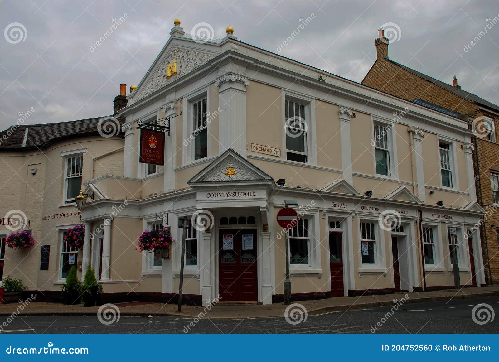 The County of Suffolk Pub in Ipswich, Suffolk Editorial Image - Image ...