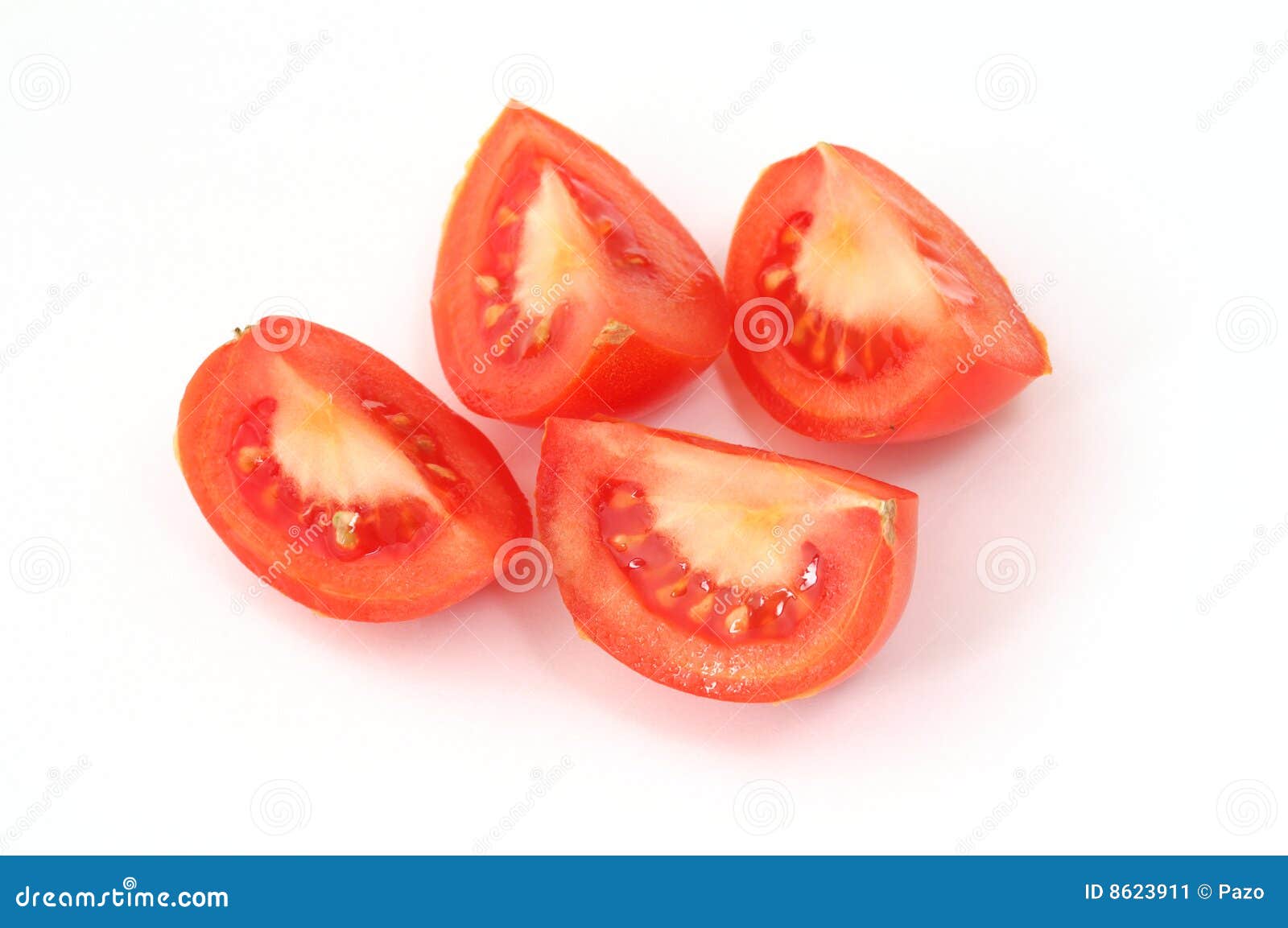 Coupe En Tranches La Tomate Image stock - Image du régime, ingrédient ...