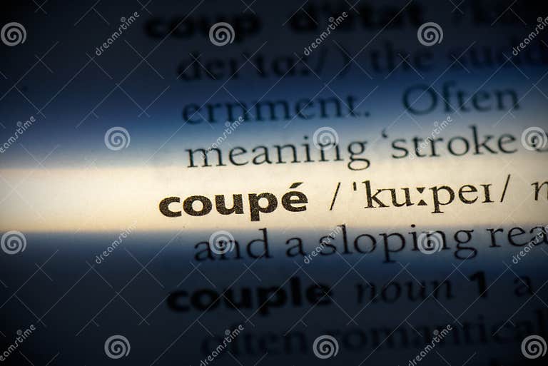 Coupe stock photo. Image of learn, paper, highlighted - 161578164