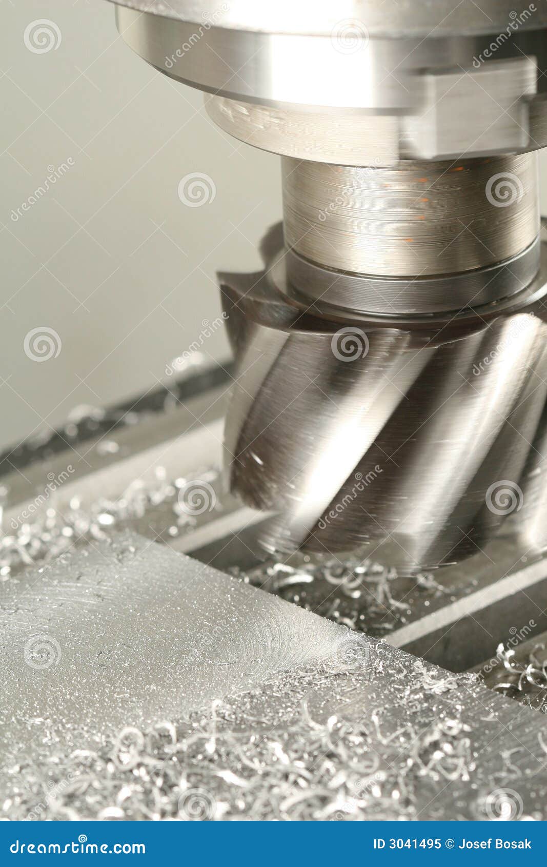 Coupeur de fraisage image stock. Image du industrie, mécanique - 3041495