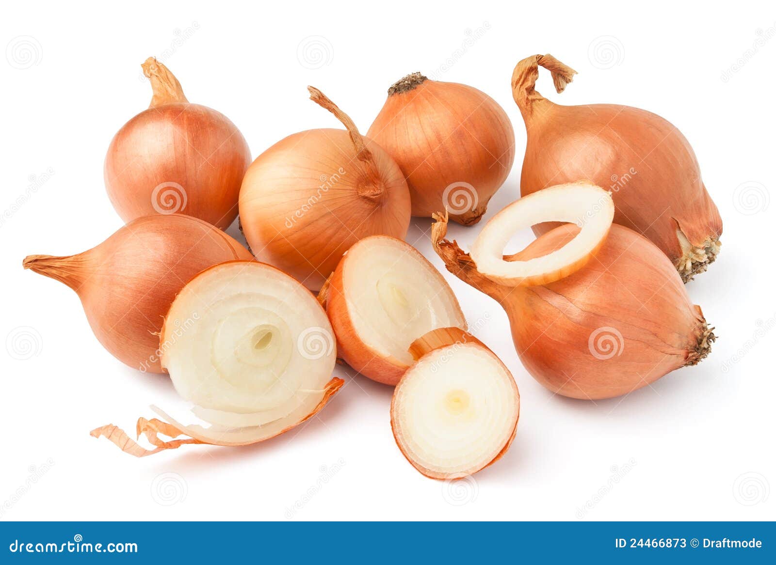Coupez l'oignon image stock. Image du brun, légume, sain - 24466873