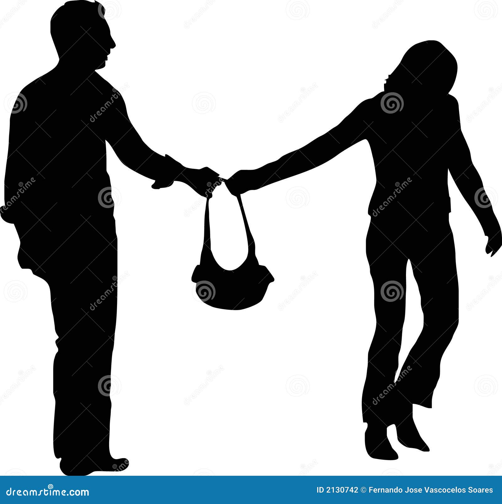 Couple stock vector. Illustration of couple, strong, team - 2130742