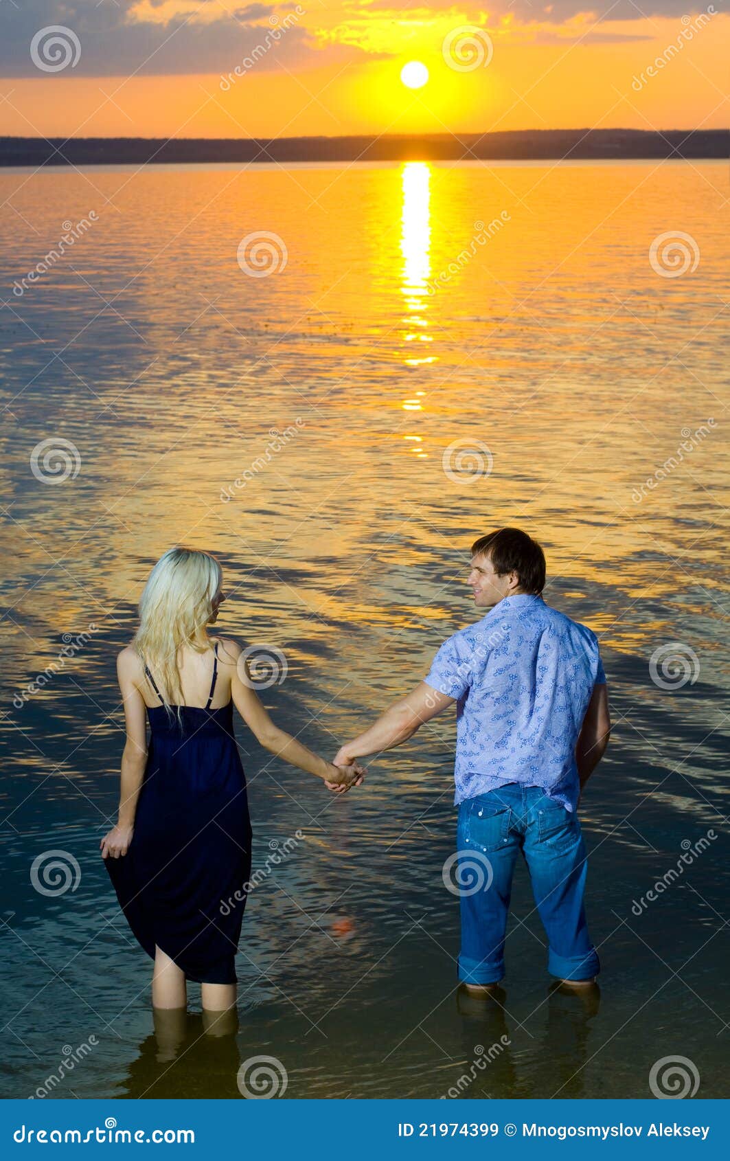 Couple stock image. Image of nature, lady, landscape - 21974399