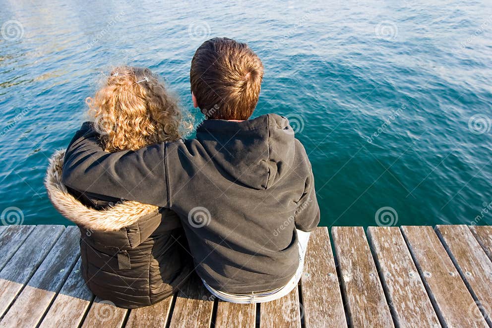 Couple stock image. Image of stripes, pair, back, relationship - 2223235