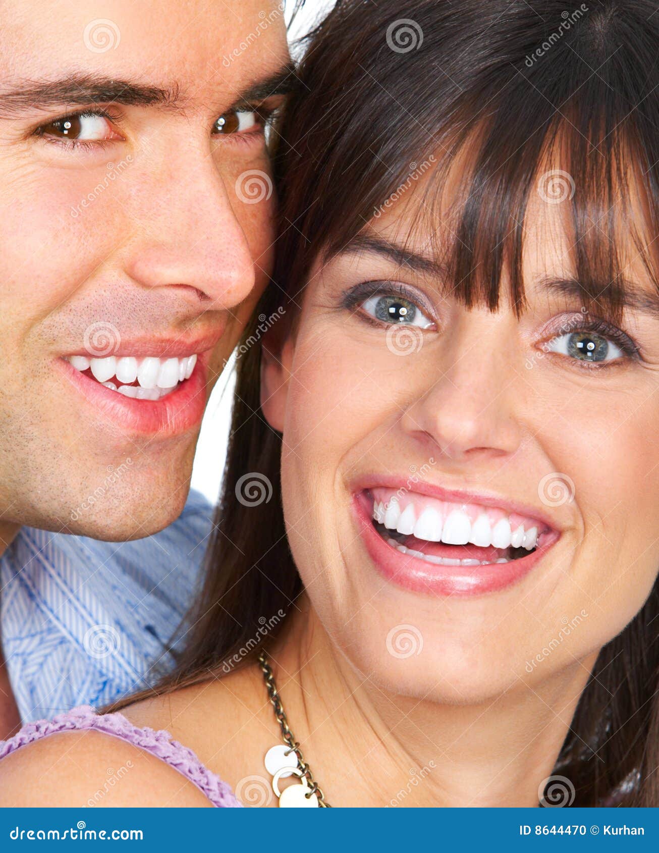 Couple stock photo. Image of couple, lovers, lover, teeth - 8644470