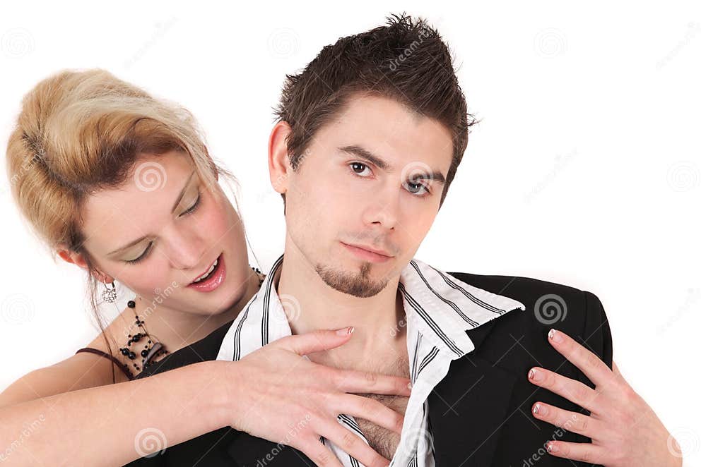 Couple in action or game stock image. Image of lifestyle - 8462457