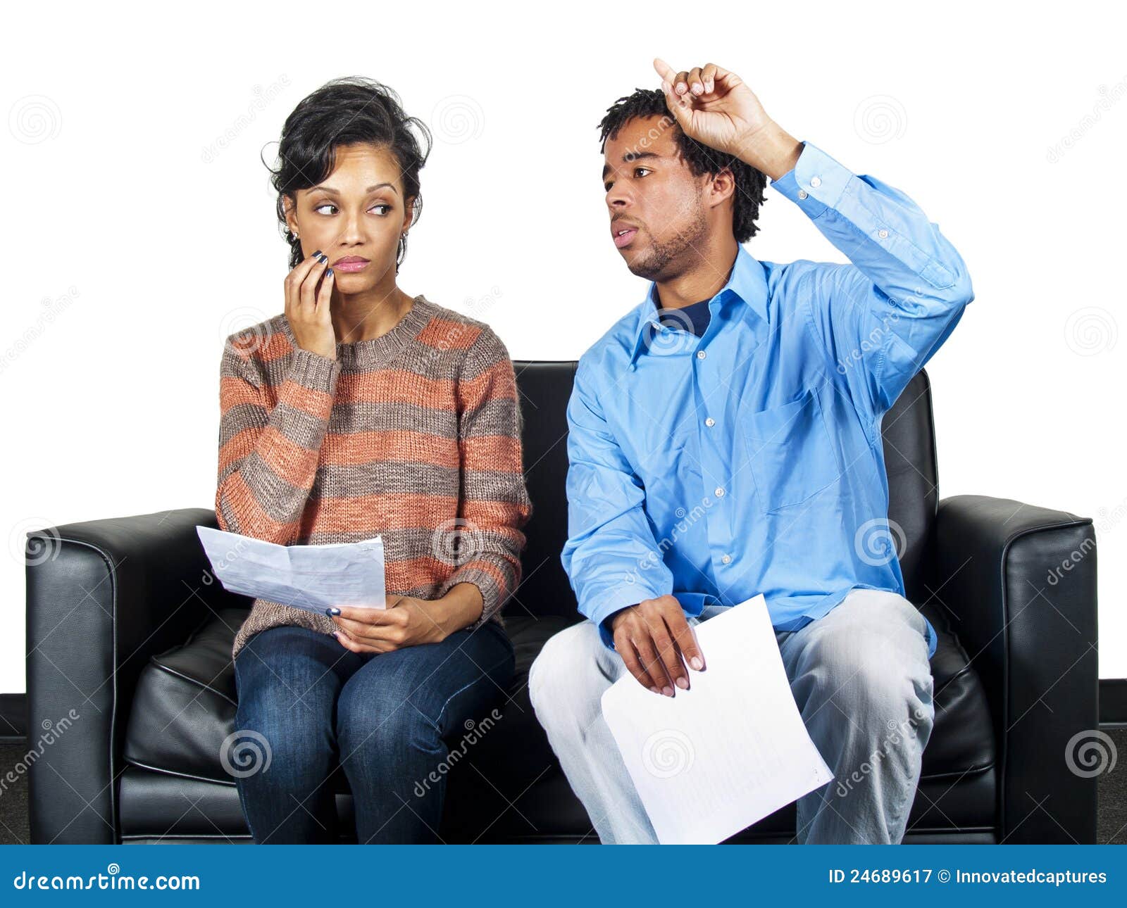 Couple of actors stock image. Image of head, beauty, female - 24689617