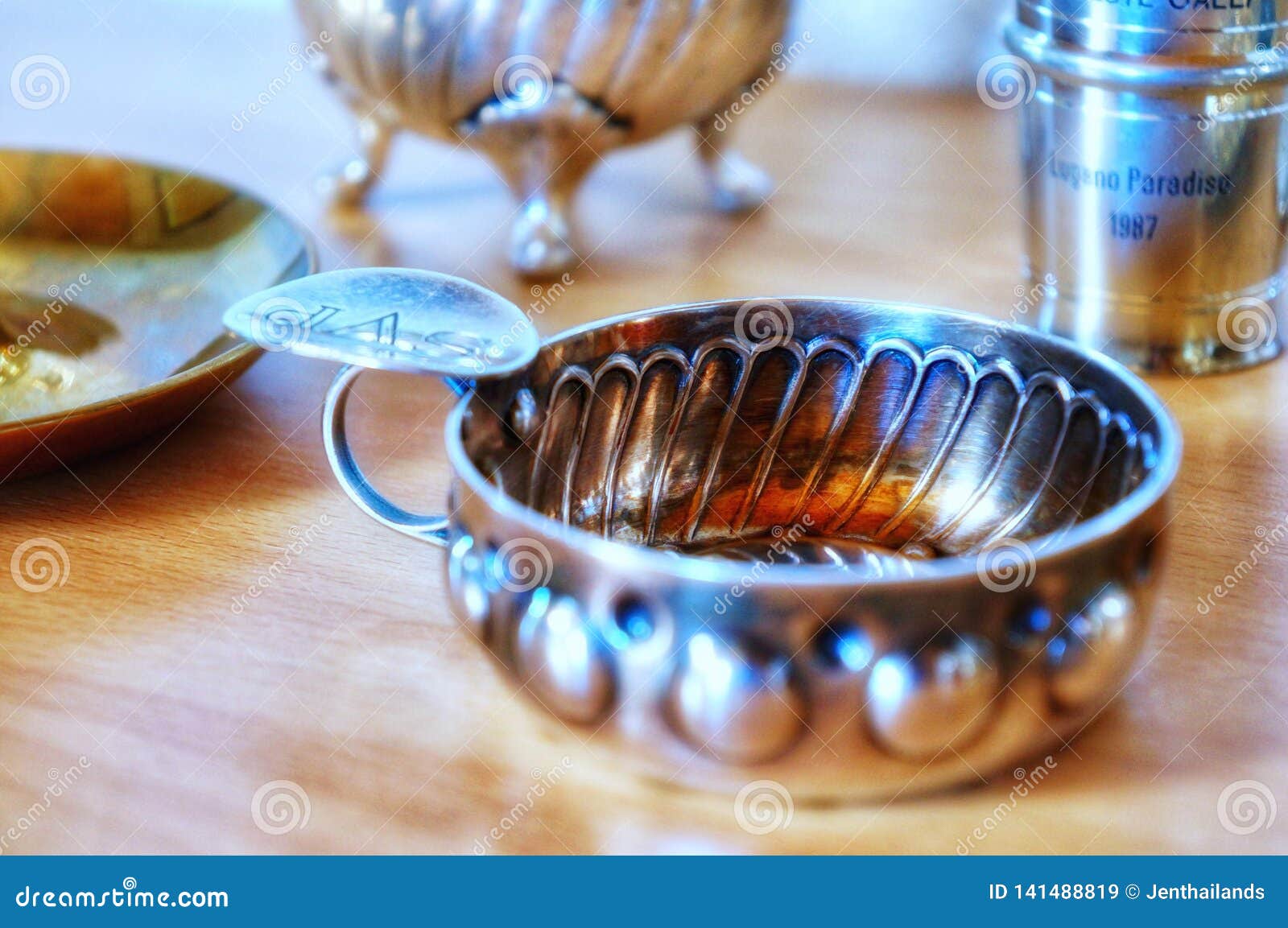 A Couple of Ancient Objects on a Table Stock Image - Image of couple ...