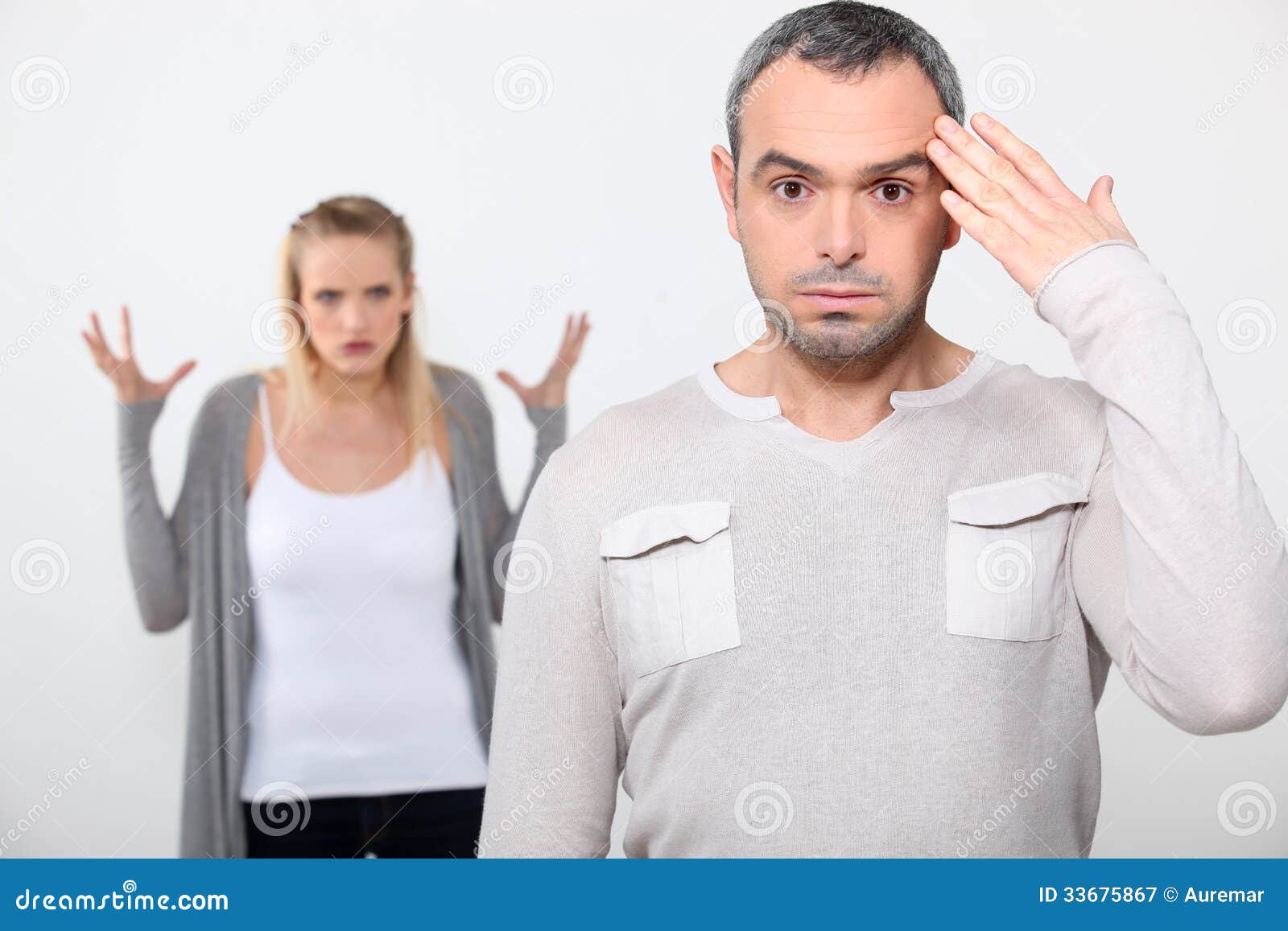 Couple arguing stock image. Image of adult, argue, angry - 33675867