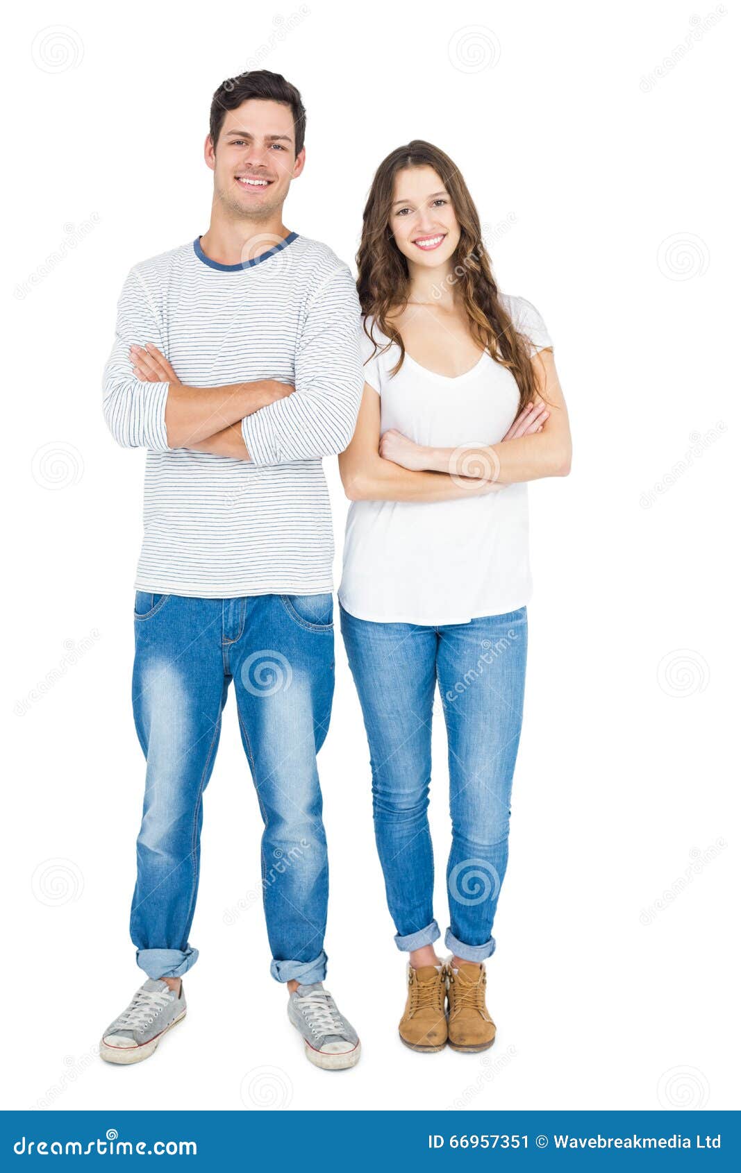 Couple with arm crossed stock image. Image of feelings - 66957351