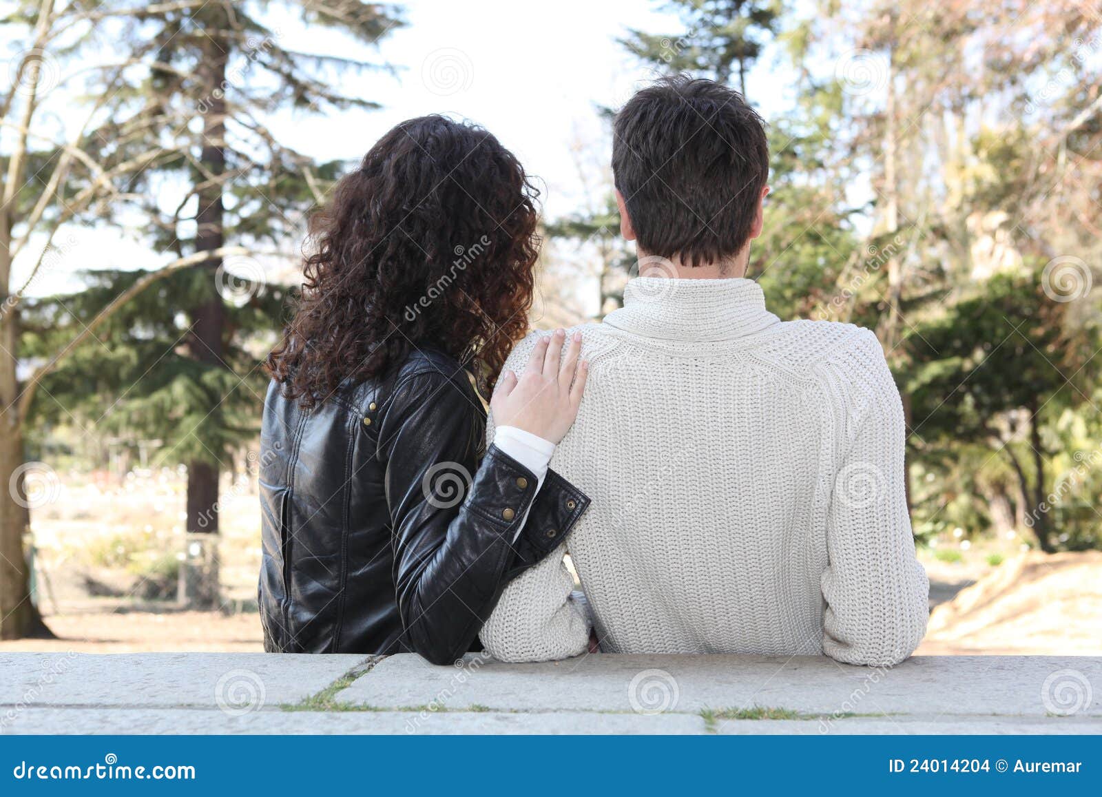 Couple, back-view stock photo. Image of housing, rocks - 24014204