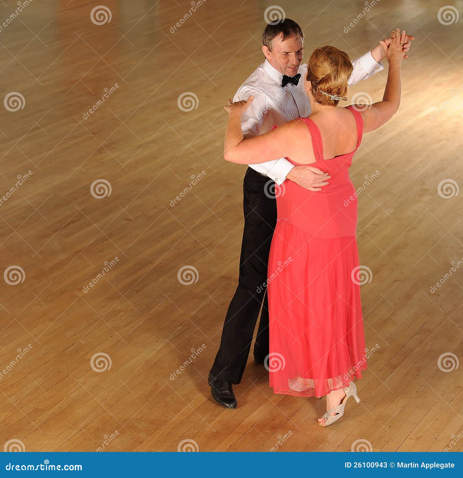 Couple ballroom dancing stock image. Image of middle - 26100943