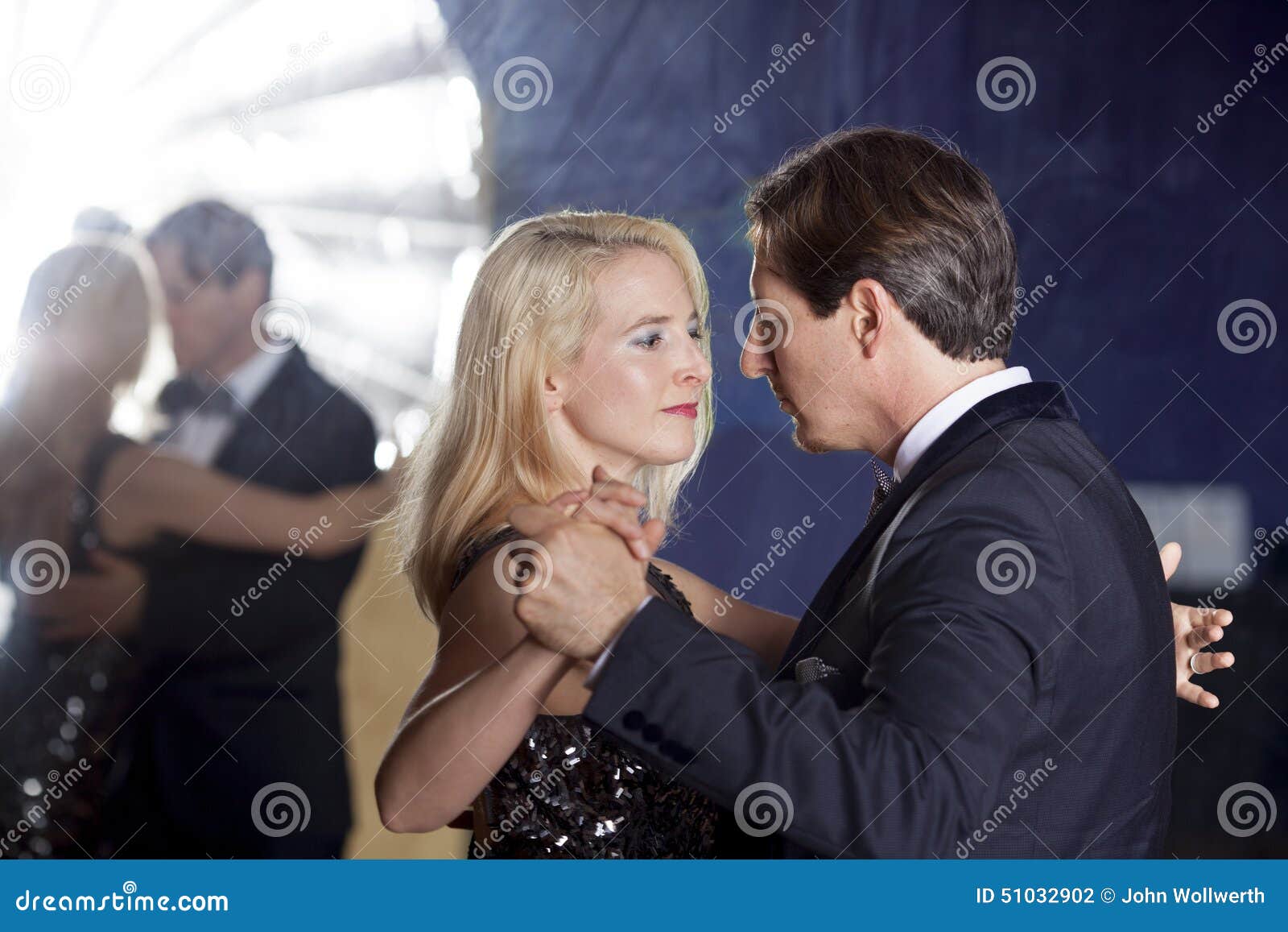 Couple ballroom dancing stock photo. Image of latin, action - 51032902