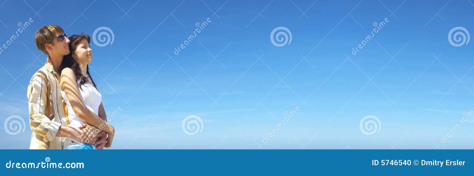 Couple banner stock photo. Image of azure, relax, trip - 5746540