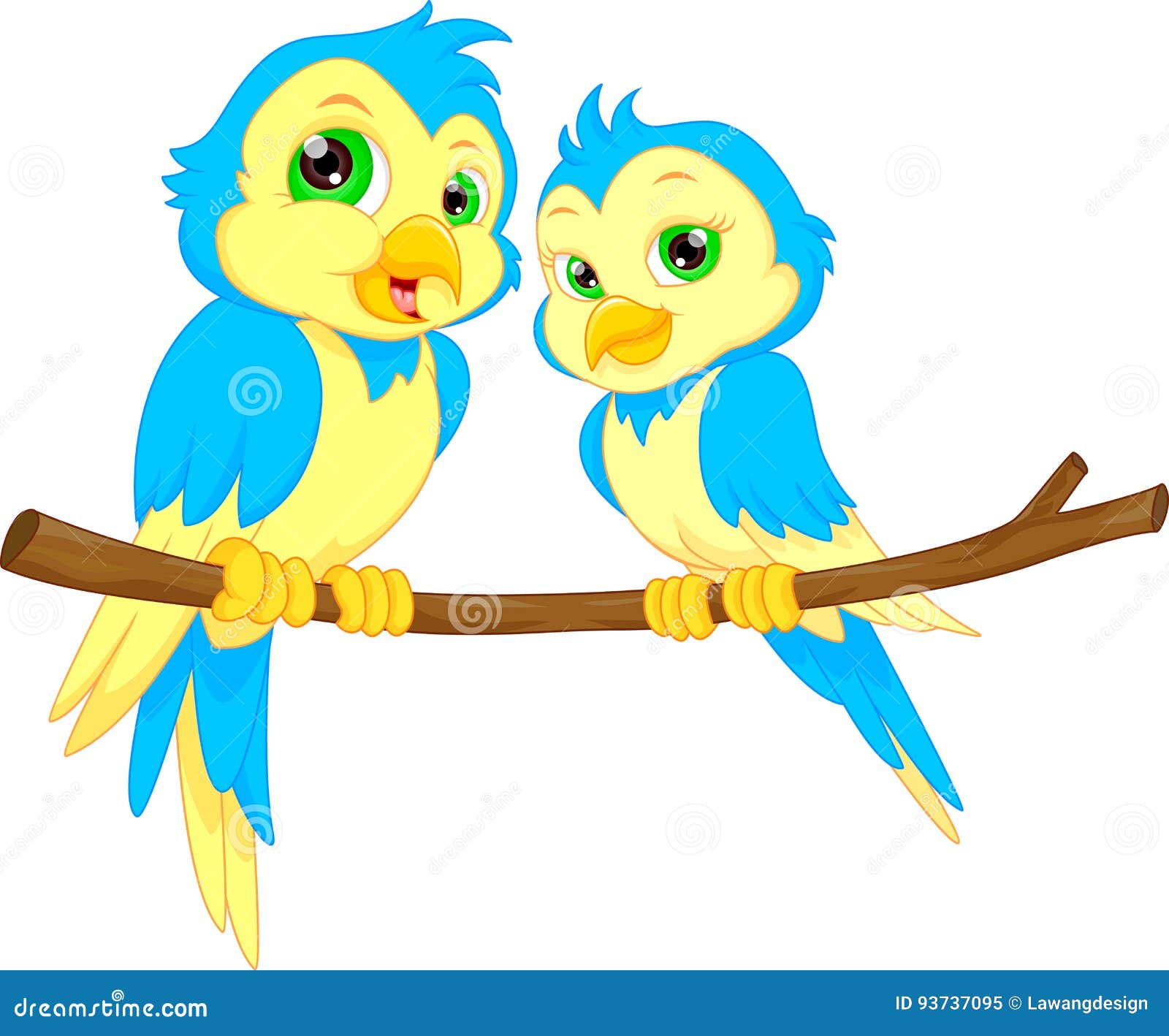 Birds Cartoon Vector Illustrations | CartoonDealer.com #12474391