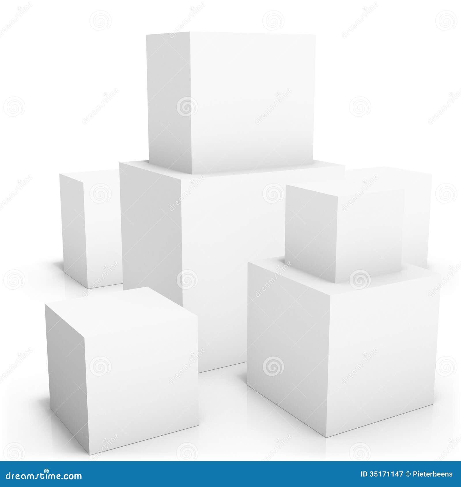Blank Boxes Stock Photography | CartoonDealer.com #47852264