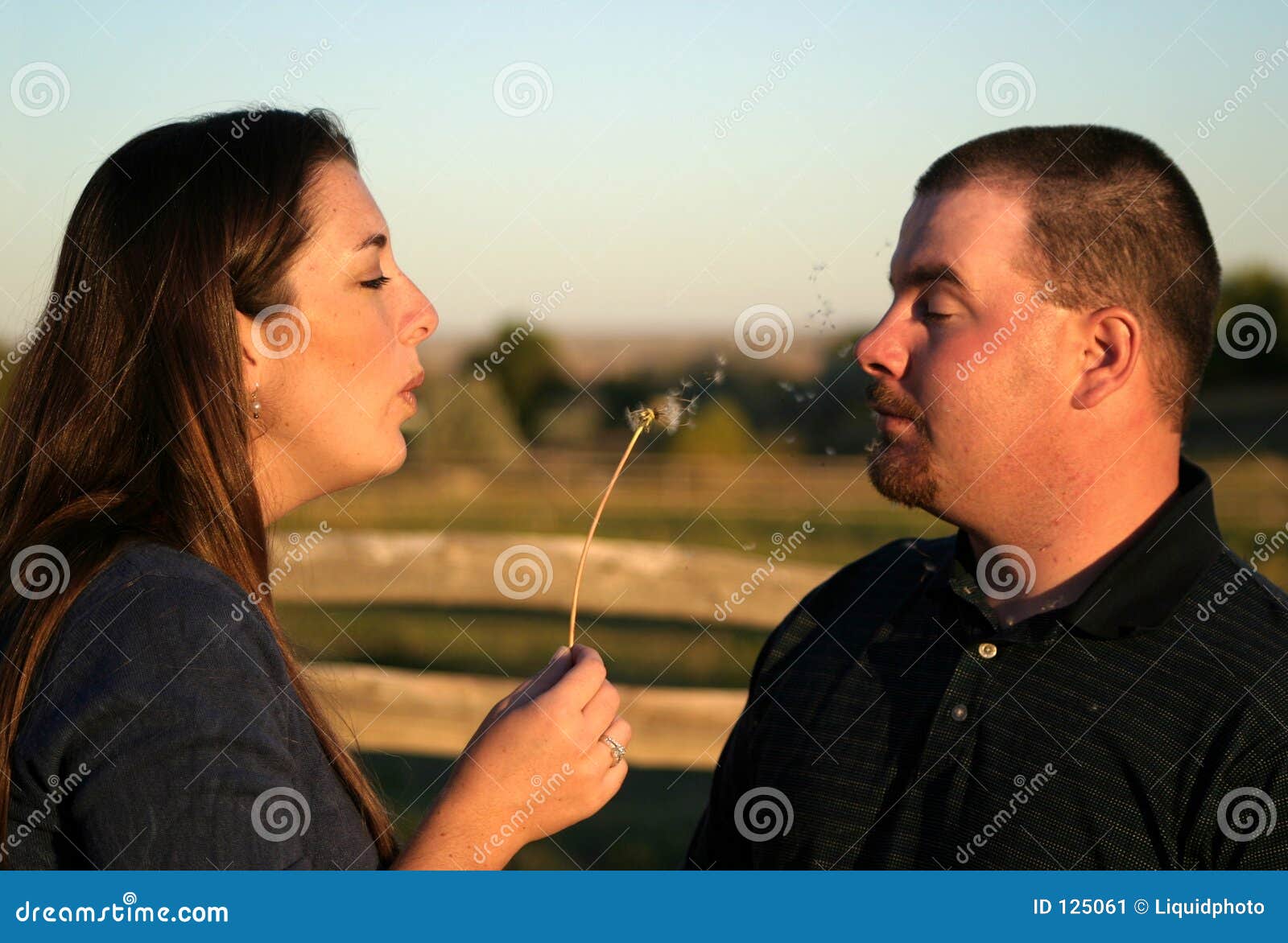 Couple Blowing Kisses 2 stock image. Image of male, smile - 125061