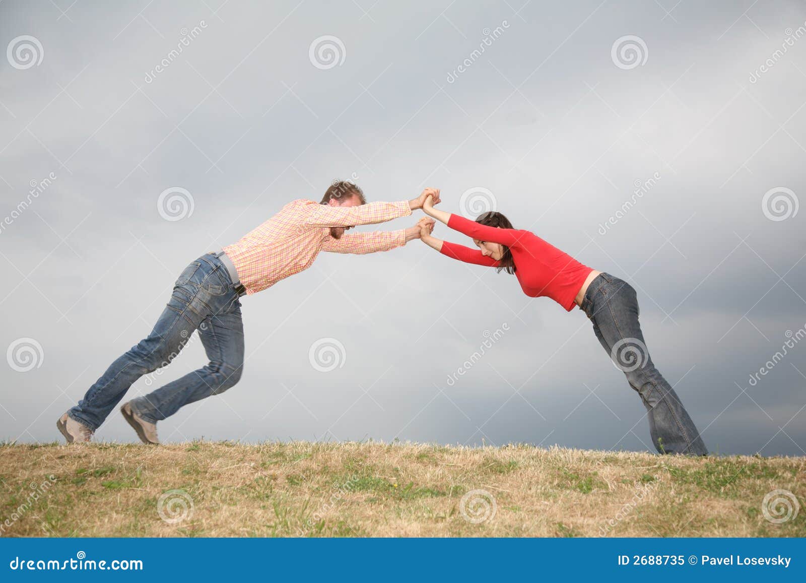 Couple bridge stock image. Image of cloudy, enjoyment - 2688735