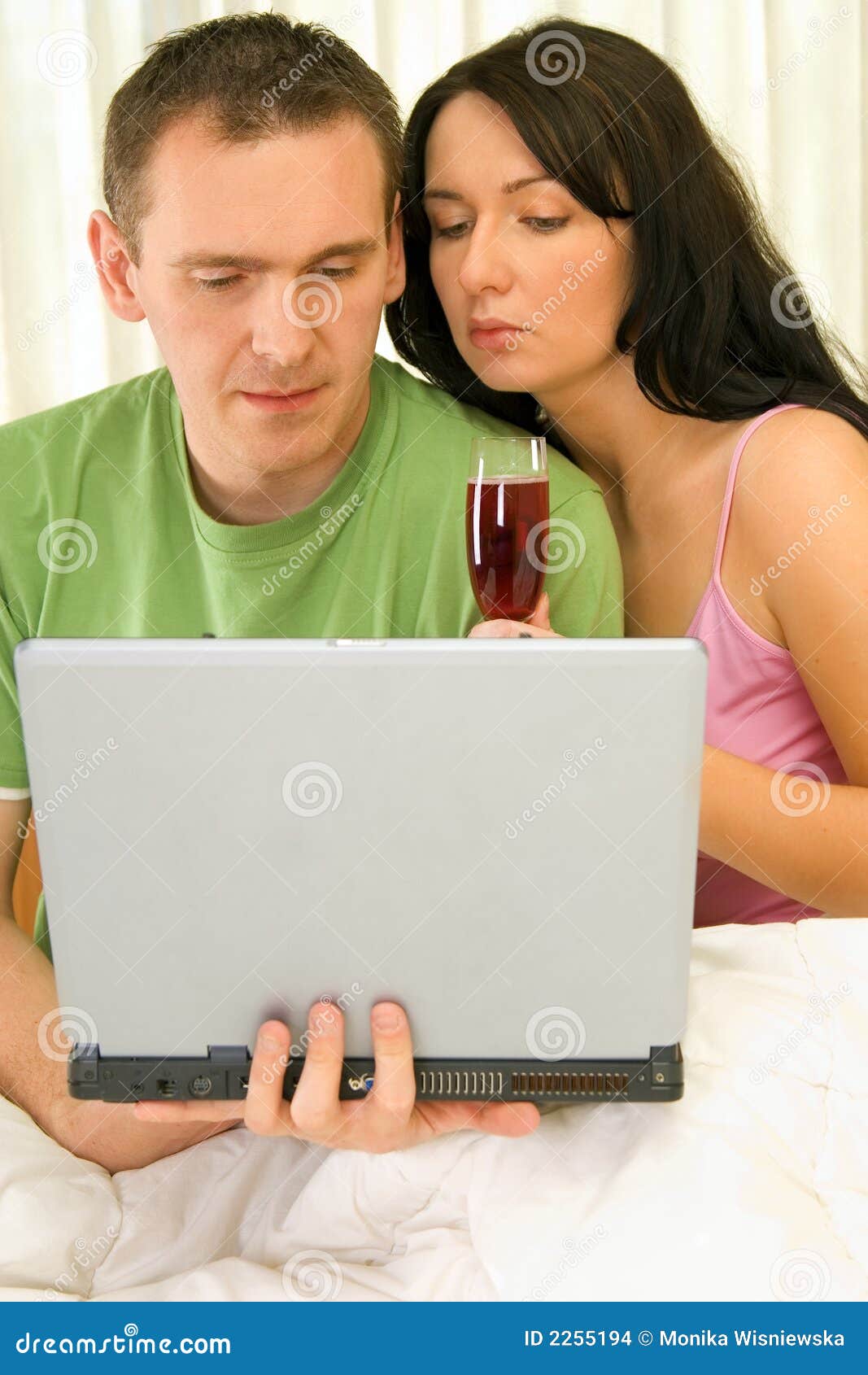 Couple Browsing Internet stock photo. Image of casual - 2255194