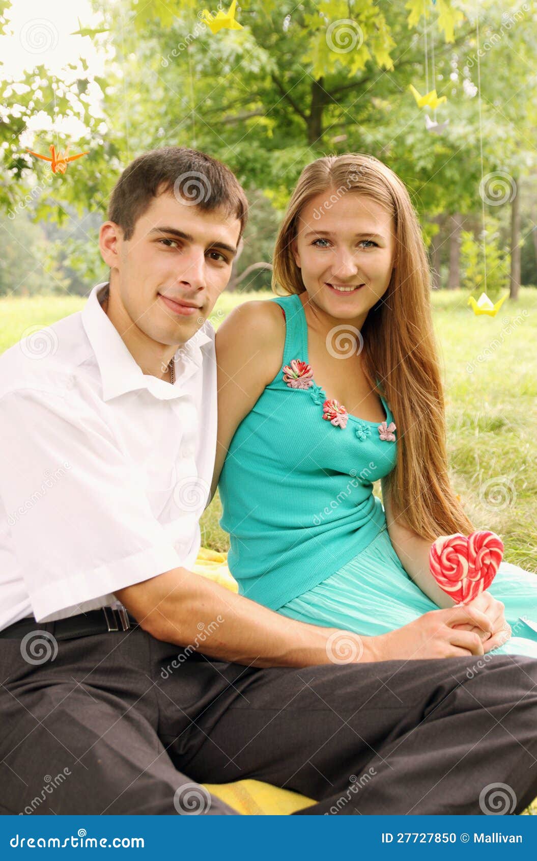 Couple with candy stock photo. Image of candy, affectionate - 27727850