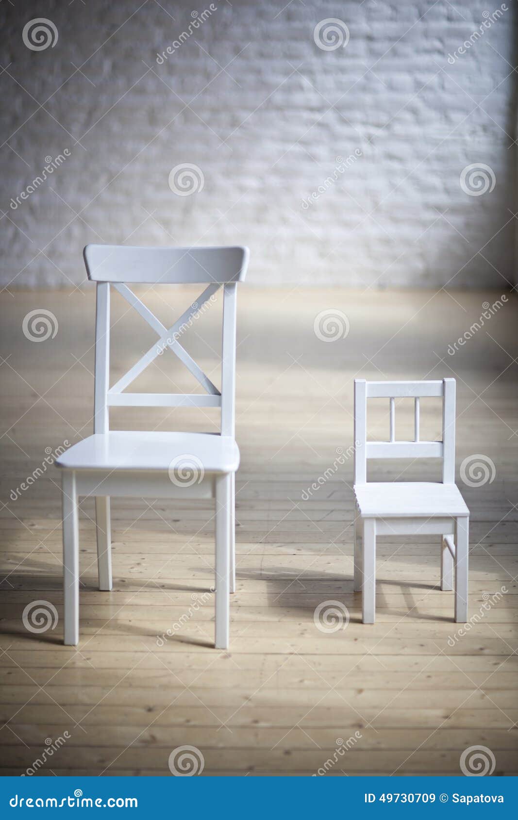 A couple of chairs stock image. Image of bigchair, smallchair - 49730709
