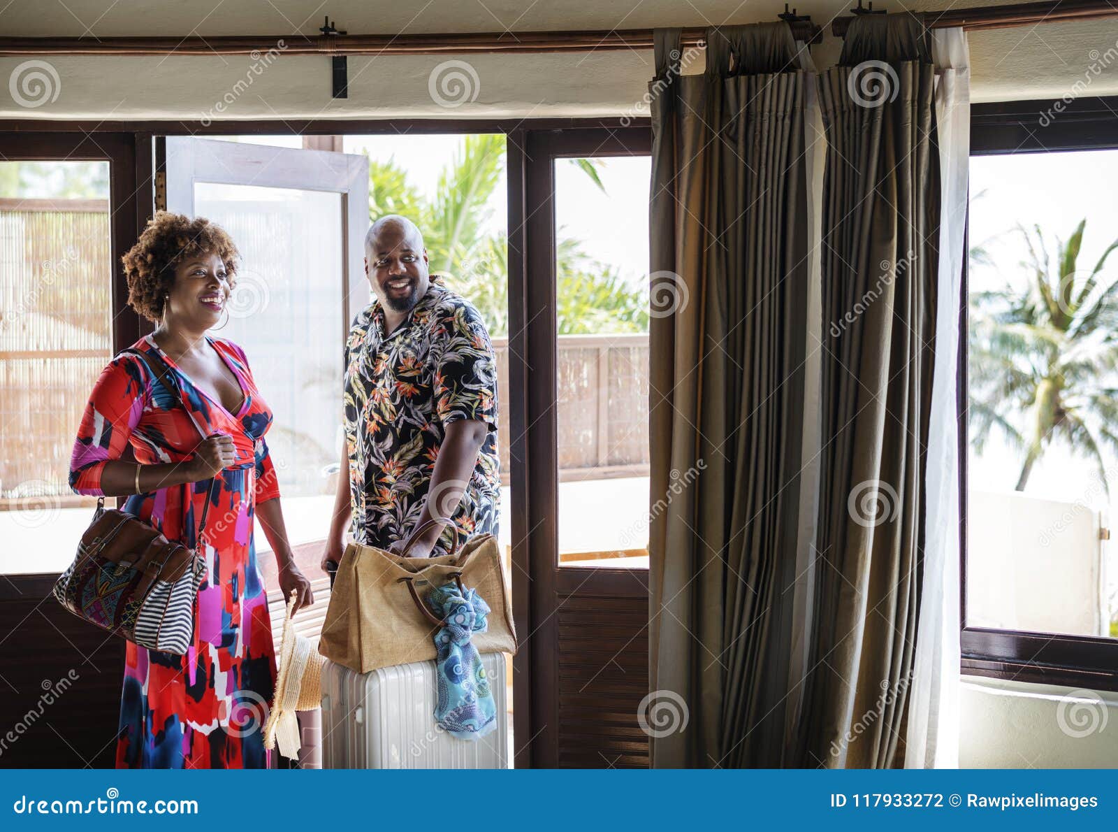 Couple Checking in To a Hotel Stock Photo - Image of arrive, dating ...