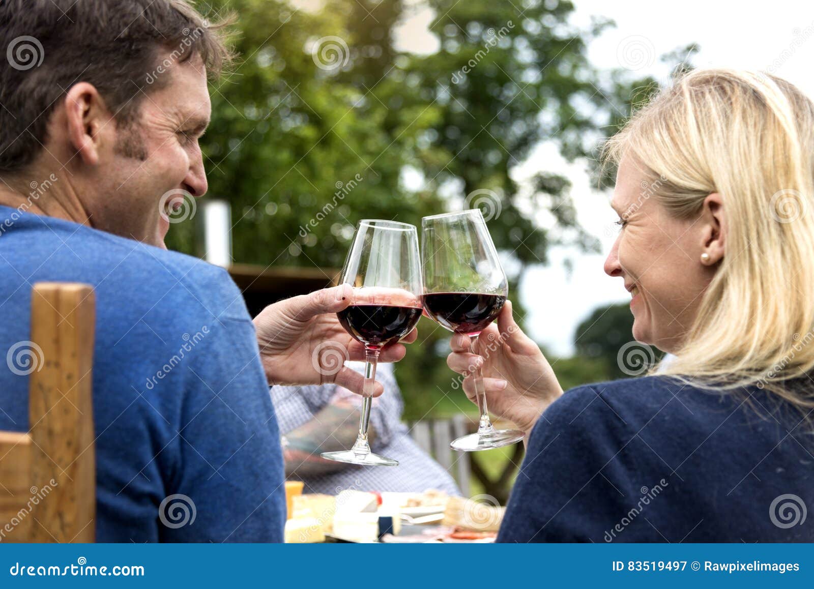 Couple Cheers Love Wine Concept Stock Image - Image of enjoyment ...