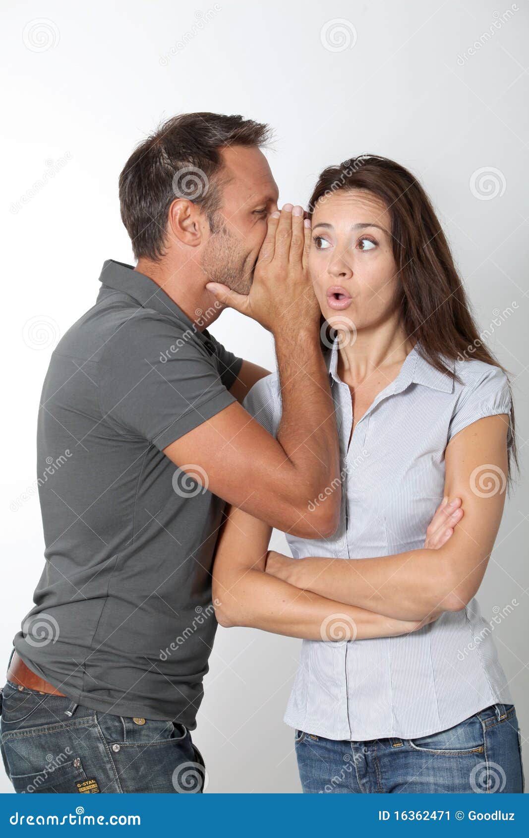 Couple complicity stock image. Image of talking, whispering - 16362471