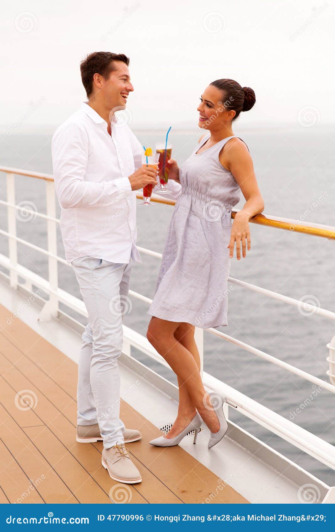 Couple cruise ship stock photo. Image of handsome, caucasian - 47790996
