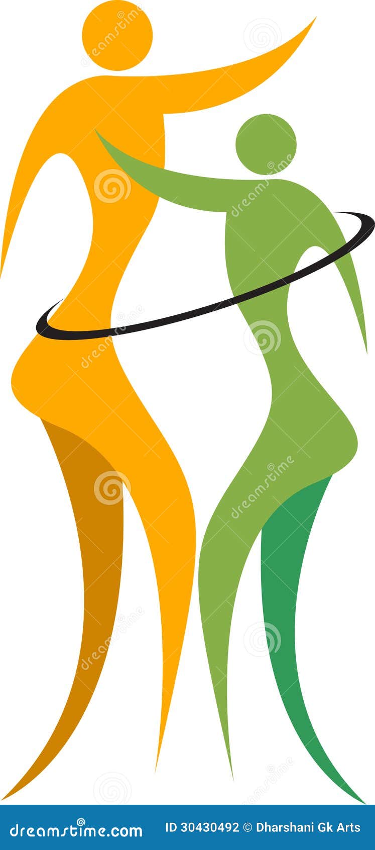 Dance Logo. Dance Studio Logo Design. Fitness Class Banner Background ...