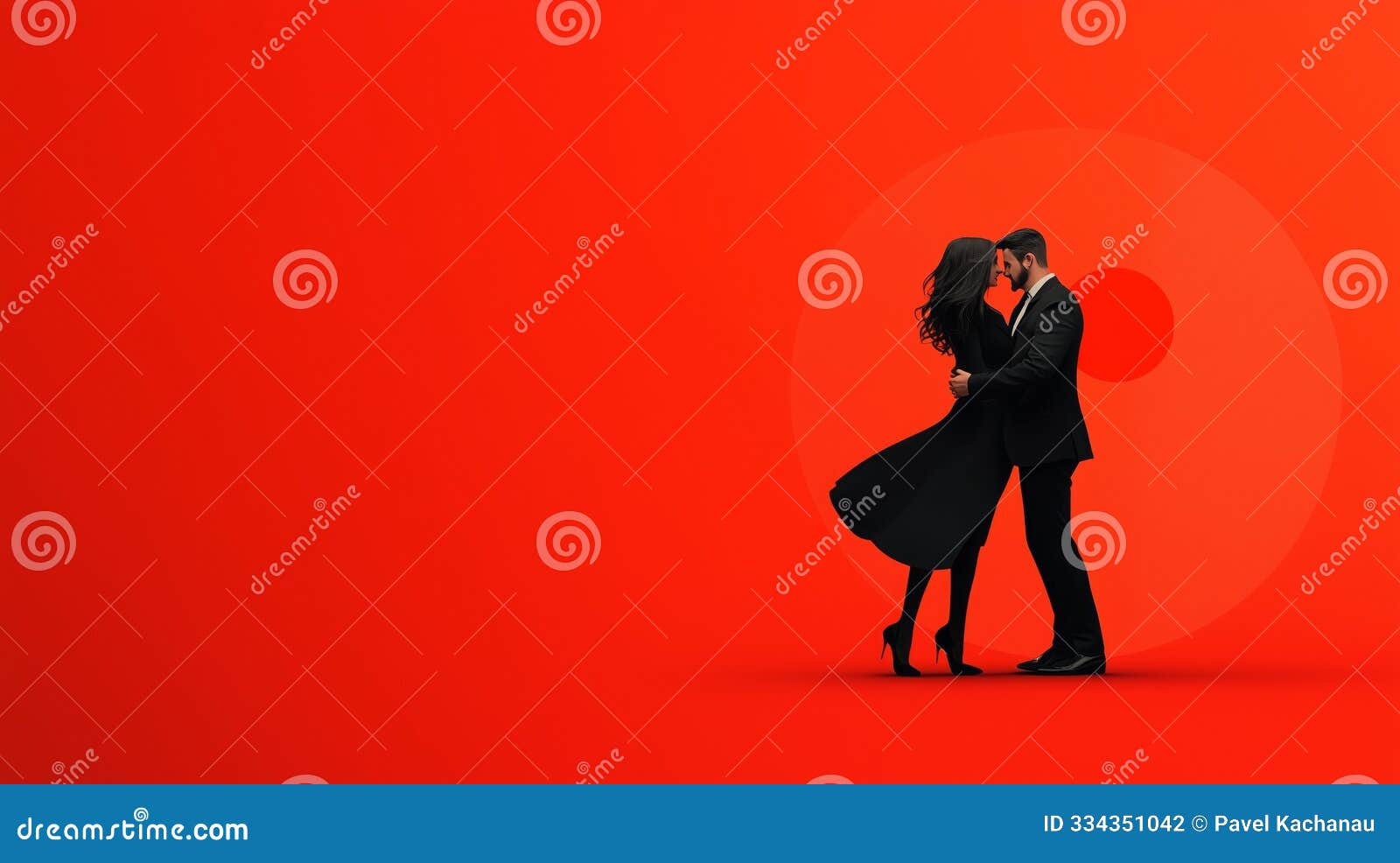 A Couple Dances Tango, Showcasing Their Skill and Connection in a ...