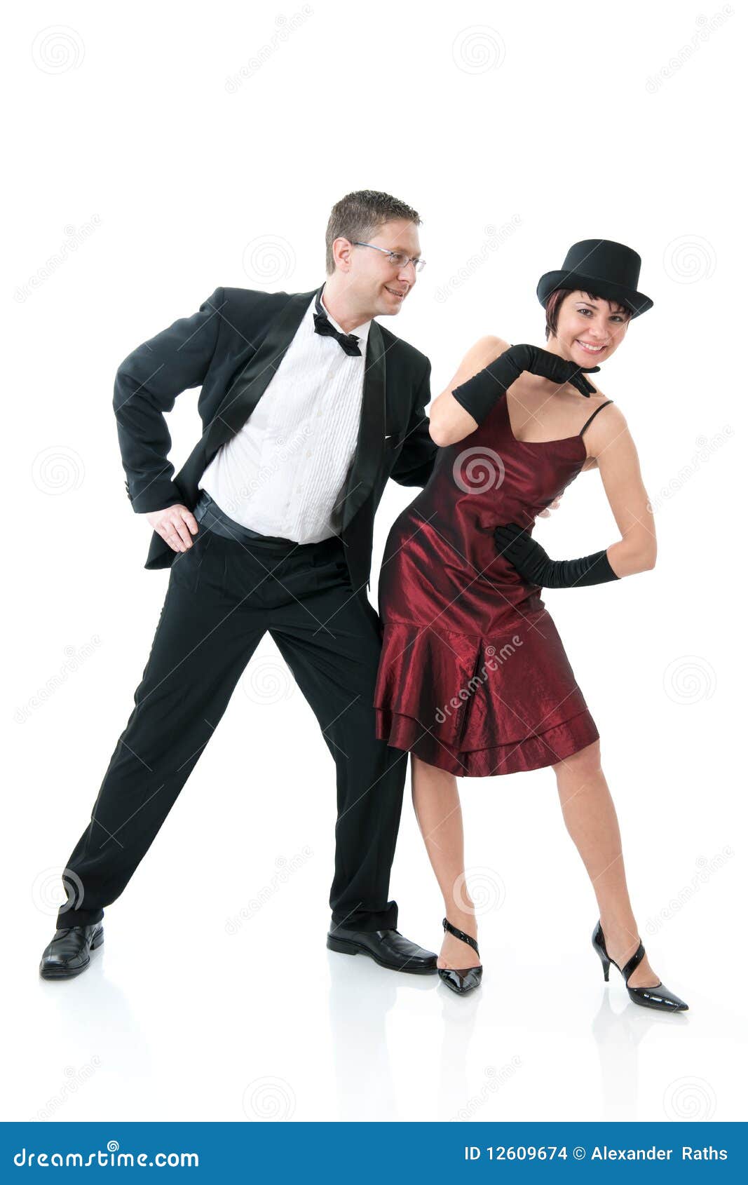 Couple dancing stock photo. Image of partners, black - 12609674