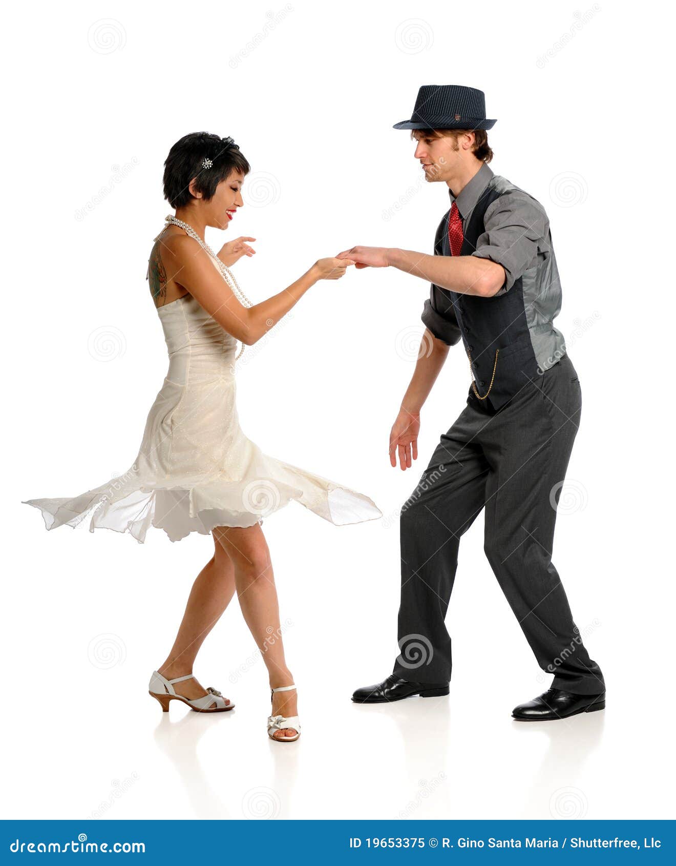 Couple Dancing stock image. Image of isolated, dancer - 19653375