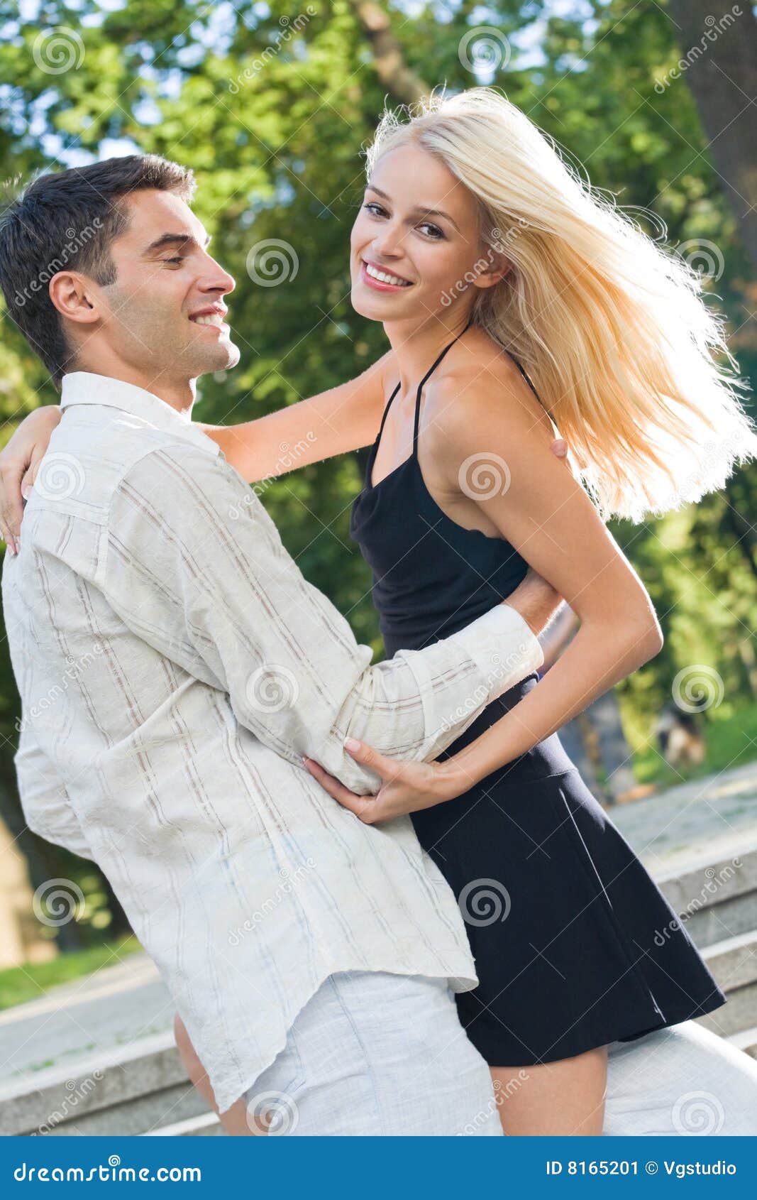 Couple dancing together stock image. Image of outdoors - 8165201