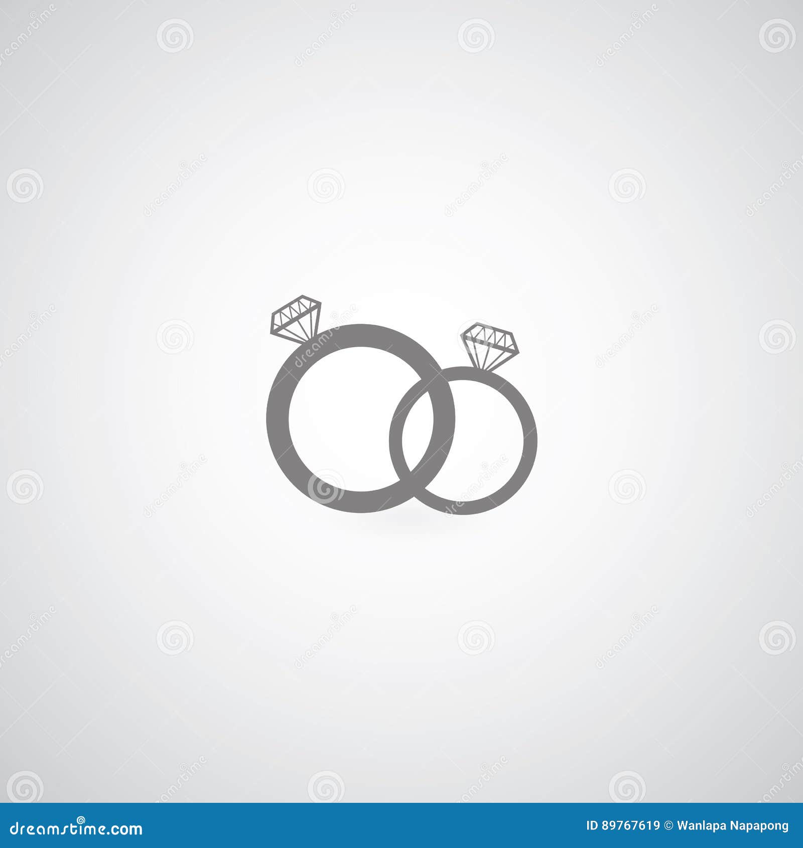 Couple Diamond Engagement Ring Stock Vector - Illustration of couple ...