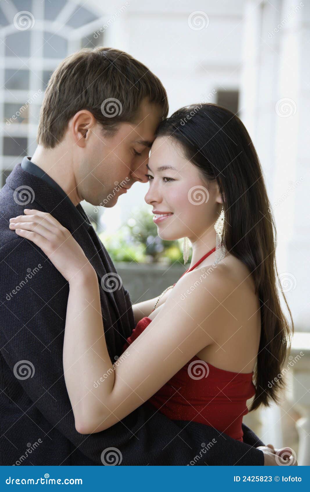 Couple embracing. stock image. Image of businessman, ethnic - 2425823
